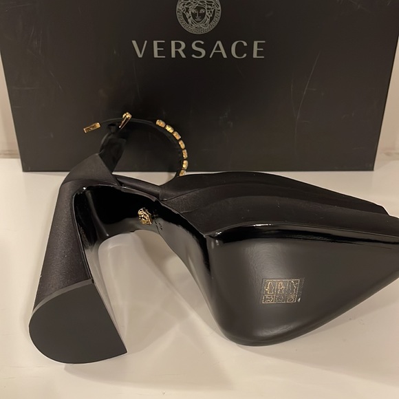 Versace | Shoes | Versace Medusa Aevitas Platform Heels | Poshmark